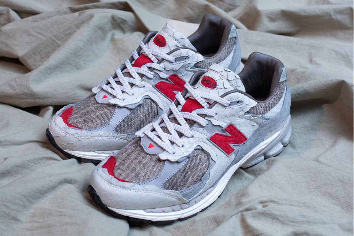 Ceeze e o custom New Balance 2002R Armored Core | THE GAME