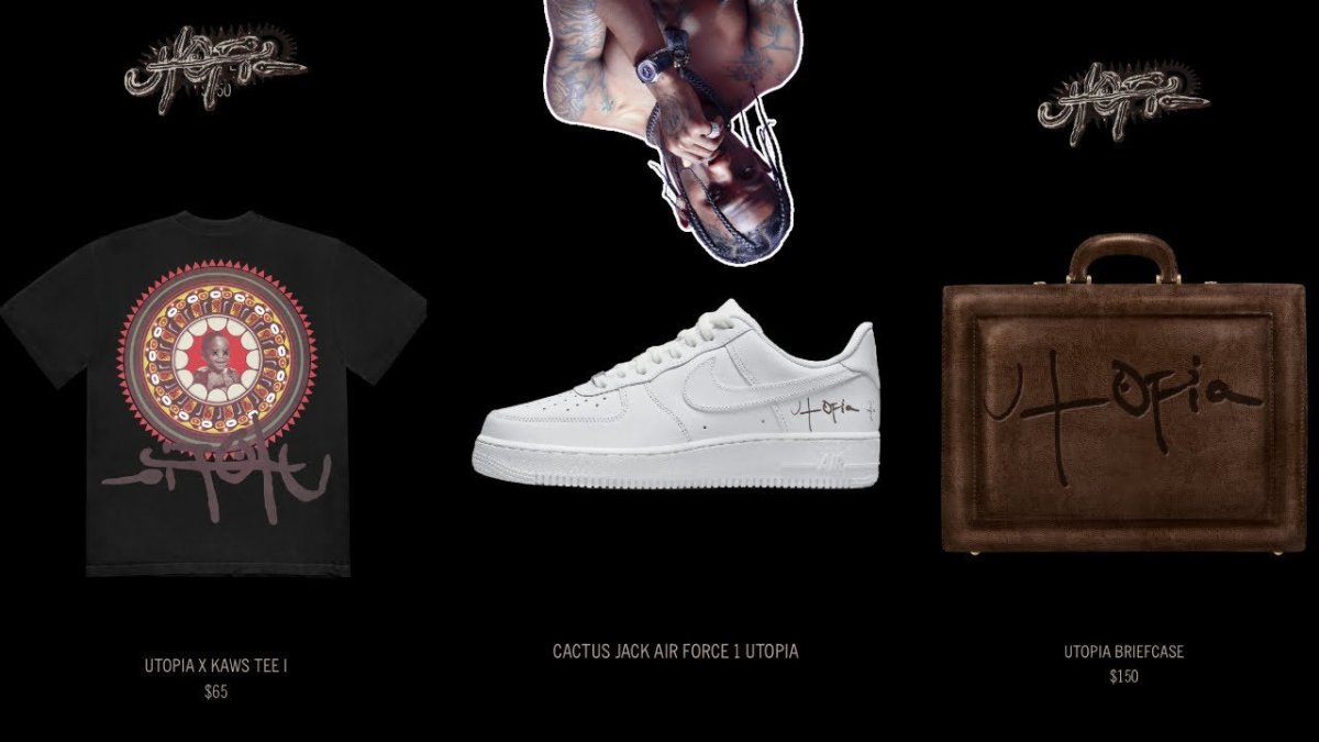 Travis Scott lança exclusivo Air Force 1 Low “Utopia” | THE GAME